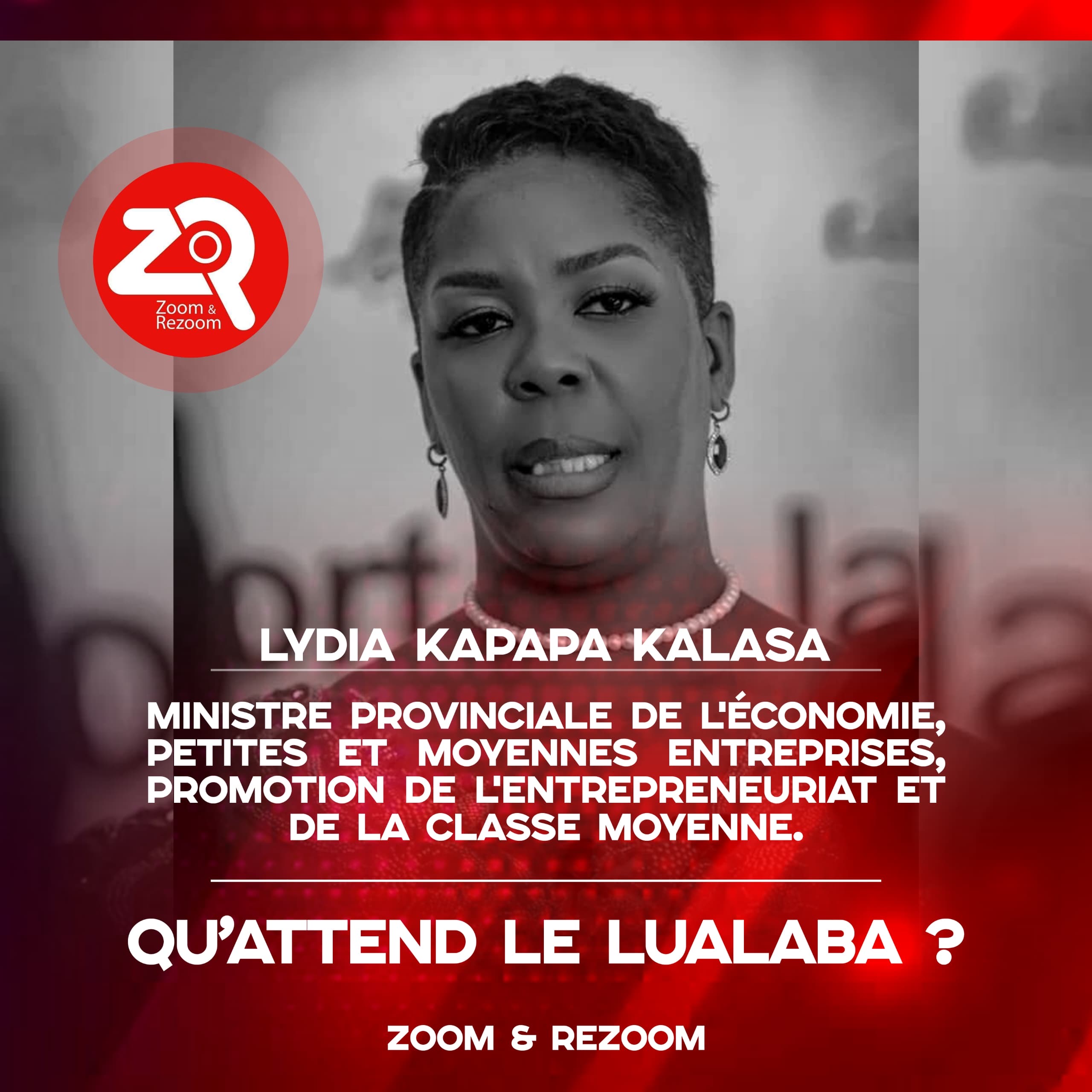 LUALABA : Lydia KAPAPA KALASA, une Vision Dynamique pour l'Économie ...